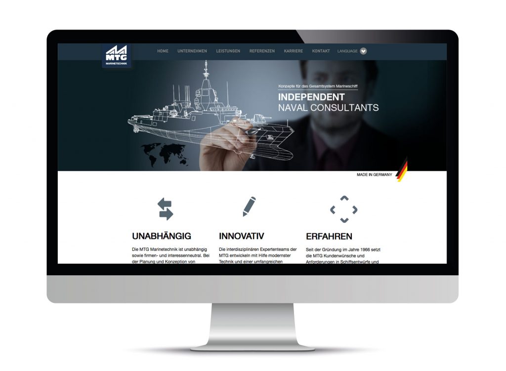 MTG Marinetechnik - RÜM HART Werbeagentur GmbH